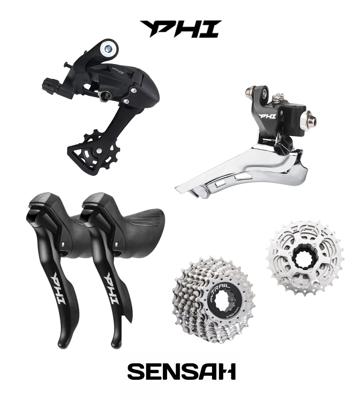 Ruedas Ruta Cycletrack de Cassetera - Poseidon Bike